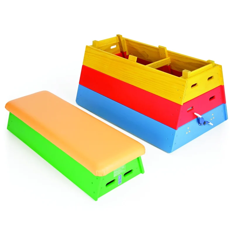 Junior Vault Box – Multicoloured with Wheeling Device – Eveque